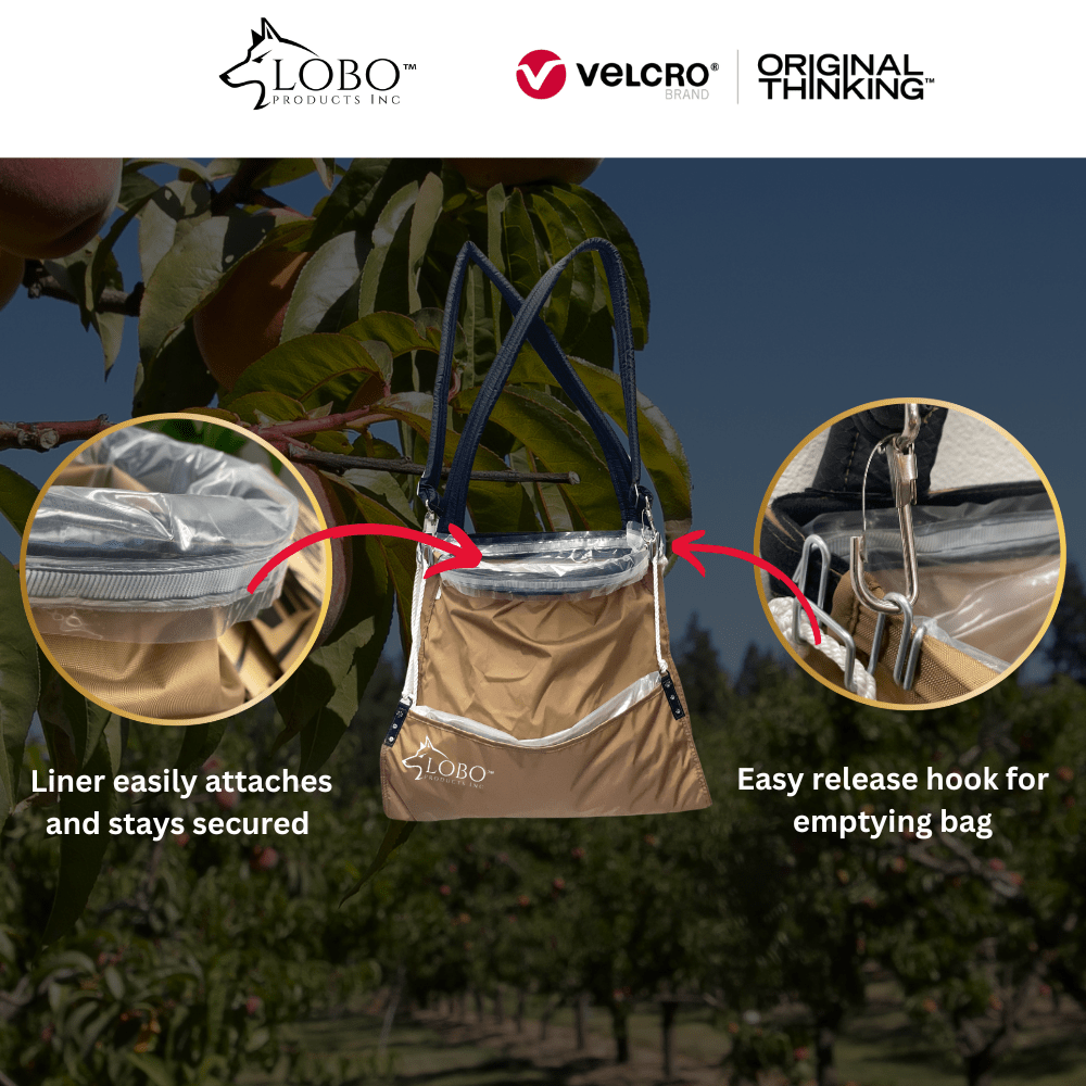 HarvestSafe­­™ Stone Fruit Bag 40 lb. Nylon – Lobo Products, Inc.