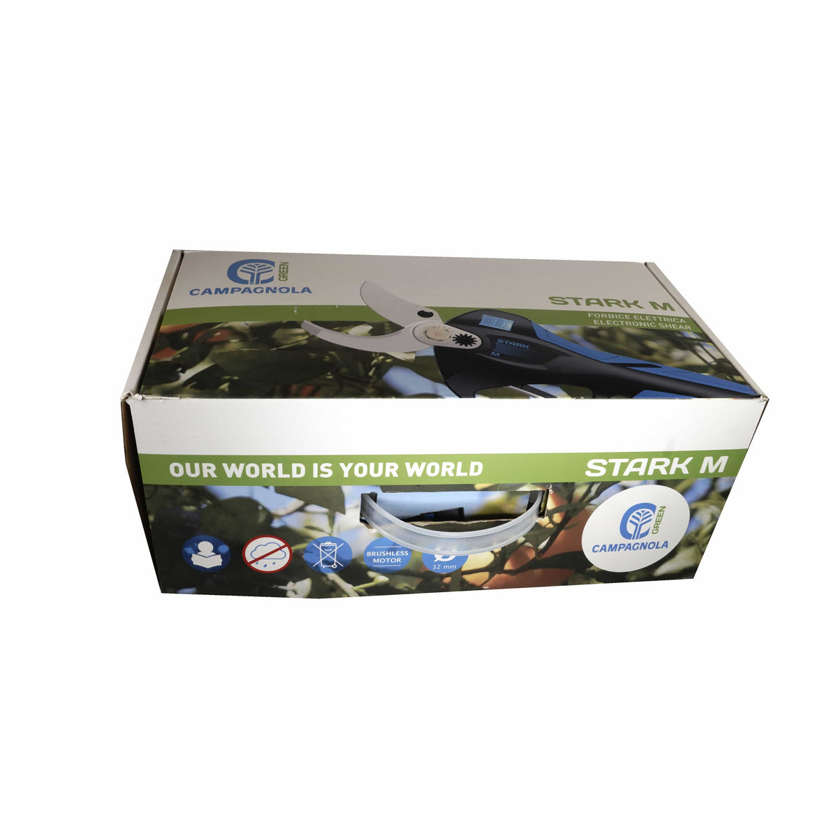 Cordless Electric Pruning Shear with 2 Rechargeable Batteries- Stark M ...